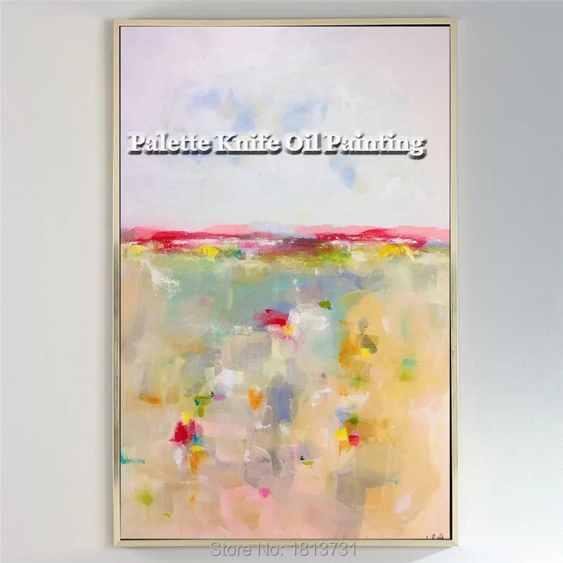 Hand-bemalte-leinwand-lgem-lde-handgemachte-Wand-kunst-Bilder-f-r-wohnzimmer-moderne-abstrakte ...