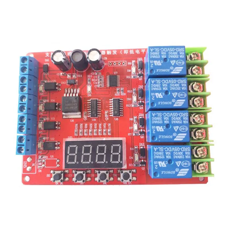 H411-DC-5V-12V-24V-4-channel-time-delay-relay-with-adjustable-delay ...