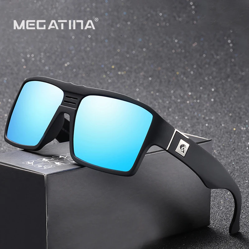 Polarized Sunglasses Men's Retro Male Goggle Colorful Sun Glasses For ...