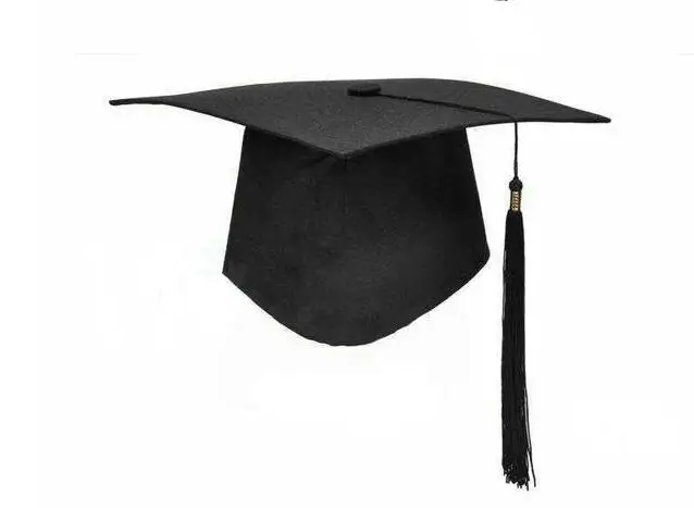 Graduation Cap Mortarboard University Bachelors Master Black Academic ...