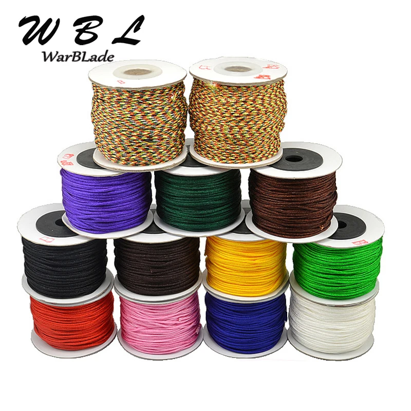 100m/spool Nylon Cord 0.8mm 1mm 1.5mm 2mm Cotton Cord Thread Chinese ...