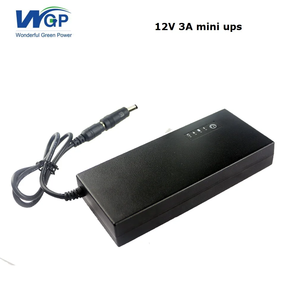 smart 12v UPS uninterrupted power supply 18650 portable power battery ...