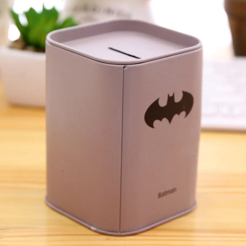 Personalise-Square-Piggy-Bank-4-Colors-Cute-Creative-Square-Tinplate ...