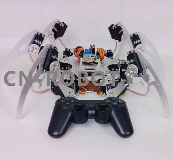 Top Configuration Six Legs Spider Programmable Robot Kit Remote Control