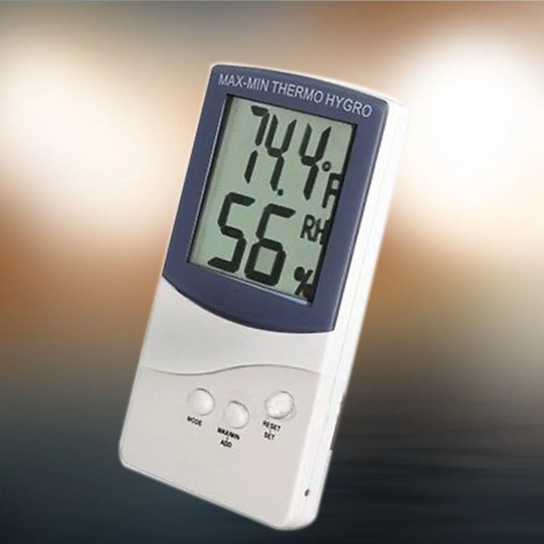 Temperature Humidity Meter Test Indoor Thermometer Max Min 0 50C 10 98 