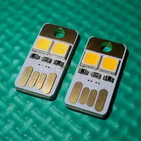 Ultra smal thin Mini Mobile Power USB Lamp LED Lighting USB Camping ...