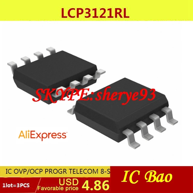 送料無料diy電子LCP3121RL ic ovp/ocp progrテレコム8ピンsoic 3121 LCP3121 3ピース|ic ...