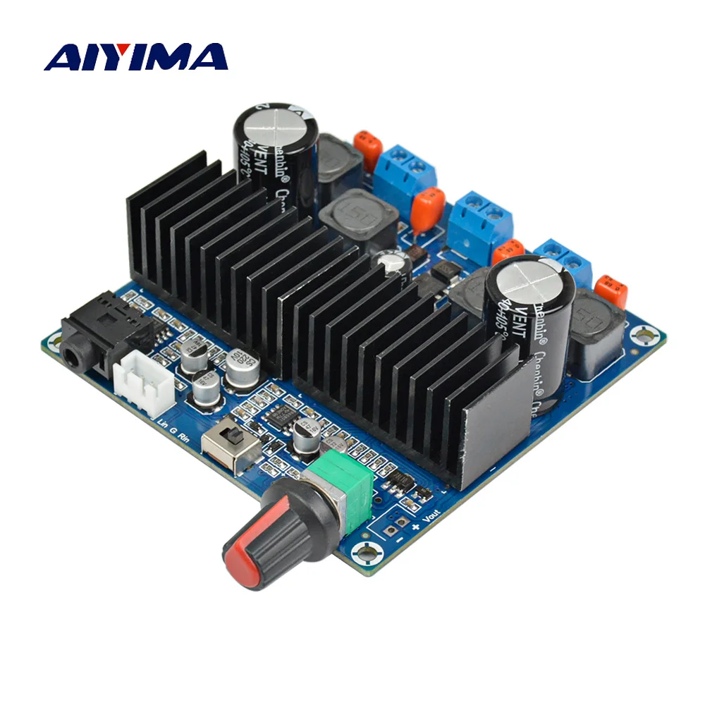 Aiyima TPA3116 2.0 Dual Digital Amplifier Board Amplificador 100W*2 Stereo High Power TPA3116D2 ...