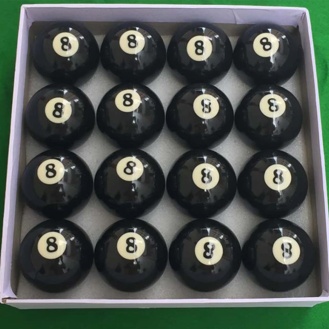Single Pool Table Balls