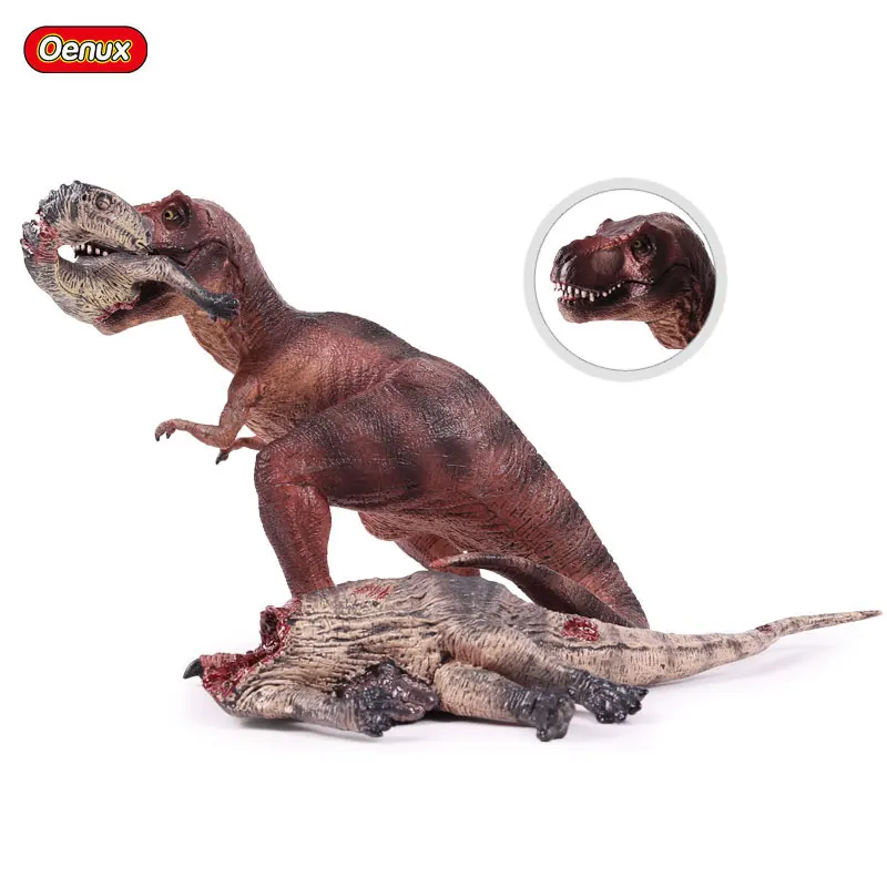 Oenux Original Jurassic Tyrannosaurus Rex Action Figure T-Rex ...