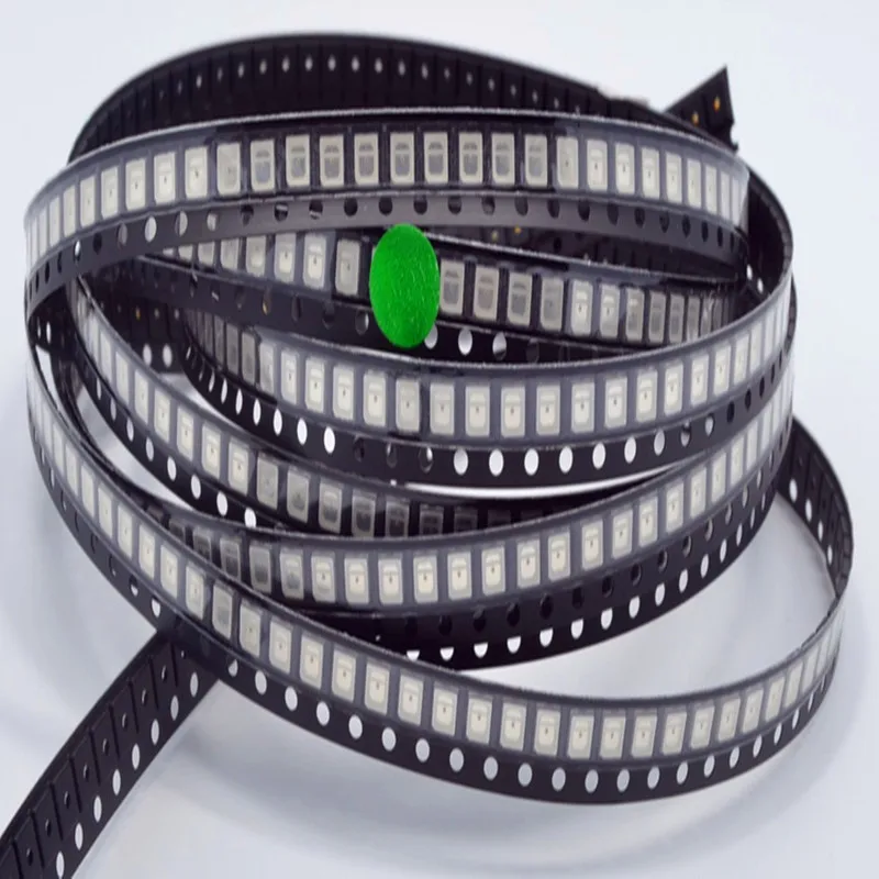 led chip light bead led SMD 2835 100pcs 0.2W 3 3.4V 60mA Green Blue ...