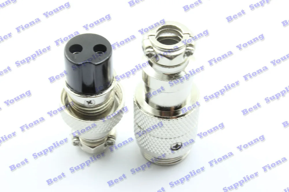 50 pcs\lot Diameter 16mm GX16 Circular Connector 2 Pin Male & Female ...