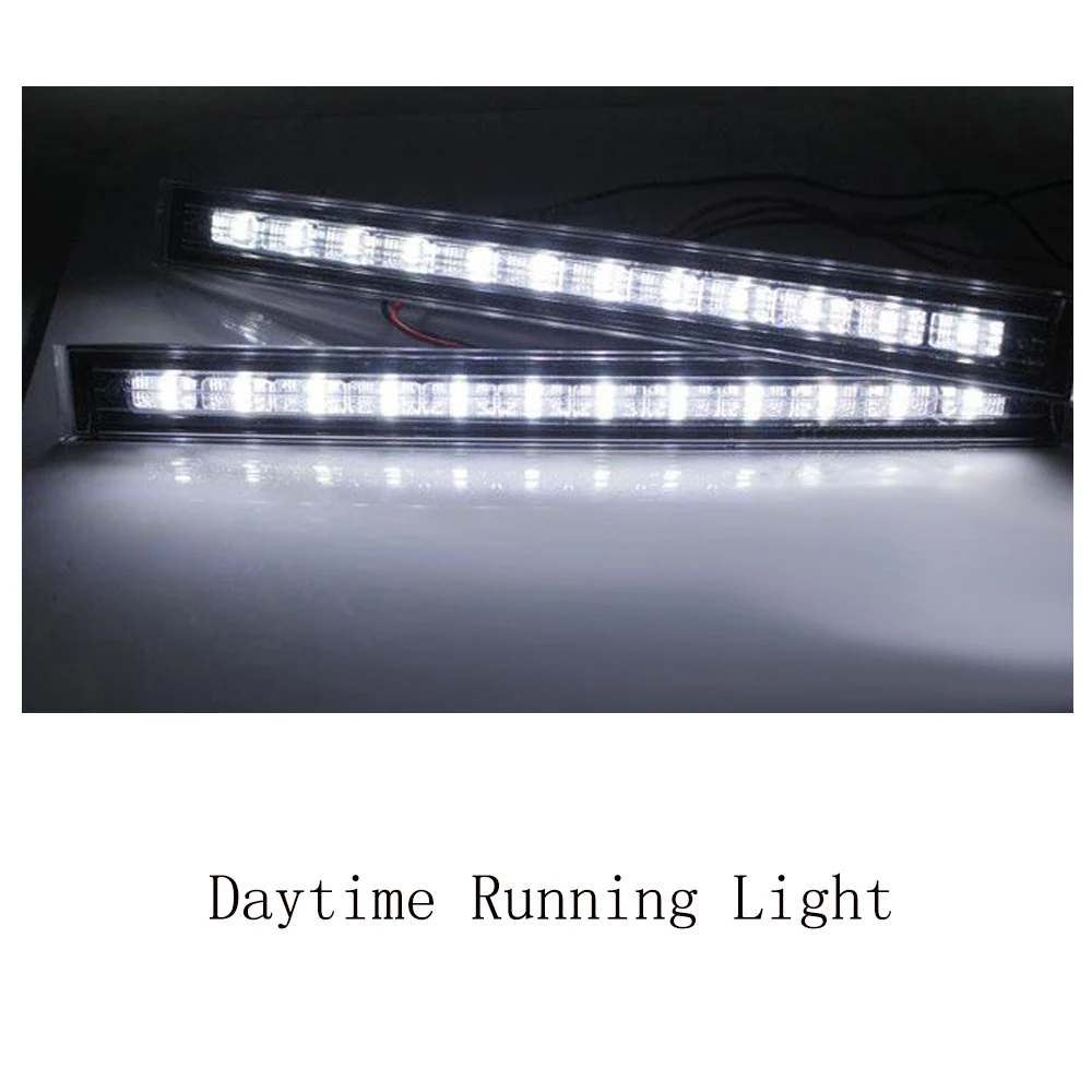 LED Car Daytime Running Light DRL Daylight Lamp with Turn Lights day ...