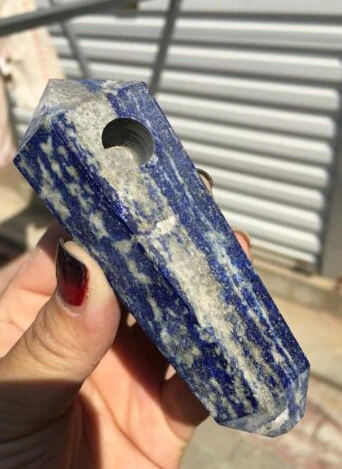 Natural crystal SPAR smoke cigarette holder quartz crystal stone ...