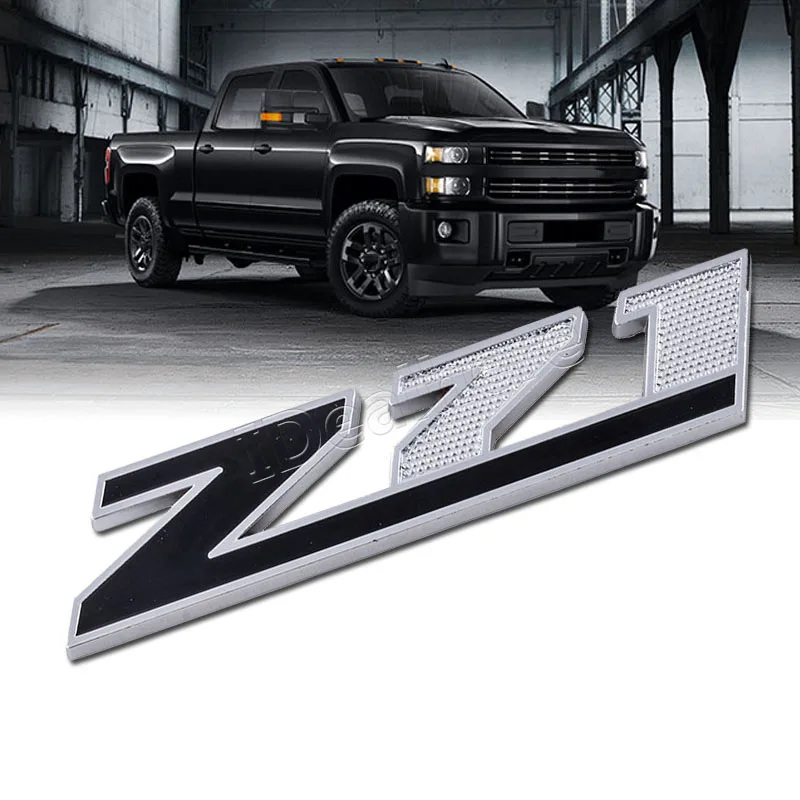 3D Metal Z71 Car Emblem Badge Sticker Decal for Chevy GMC Silverado ...