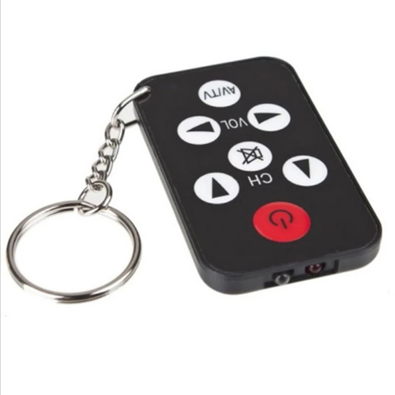 Mini Pocket Size Keychain With Battery Universal Infrared Ir Tv Set