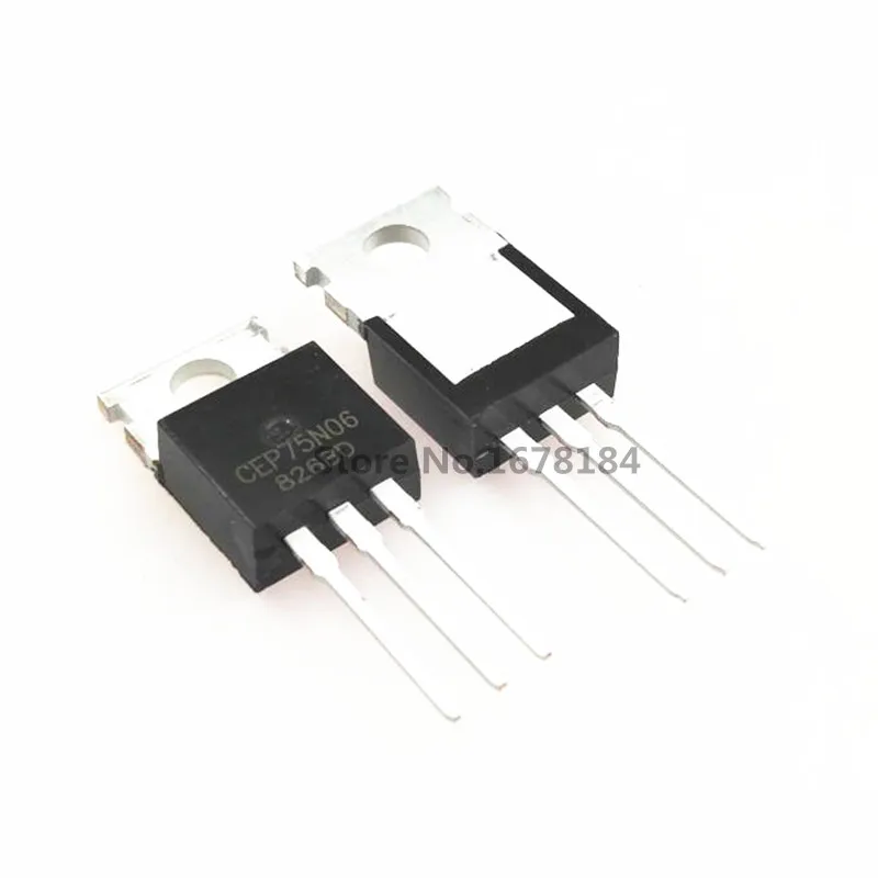 20pcs/lot CEP75N06 75N06 75A 60V MOSFET TO 220 NPN Road |Connectors ...
