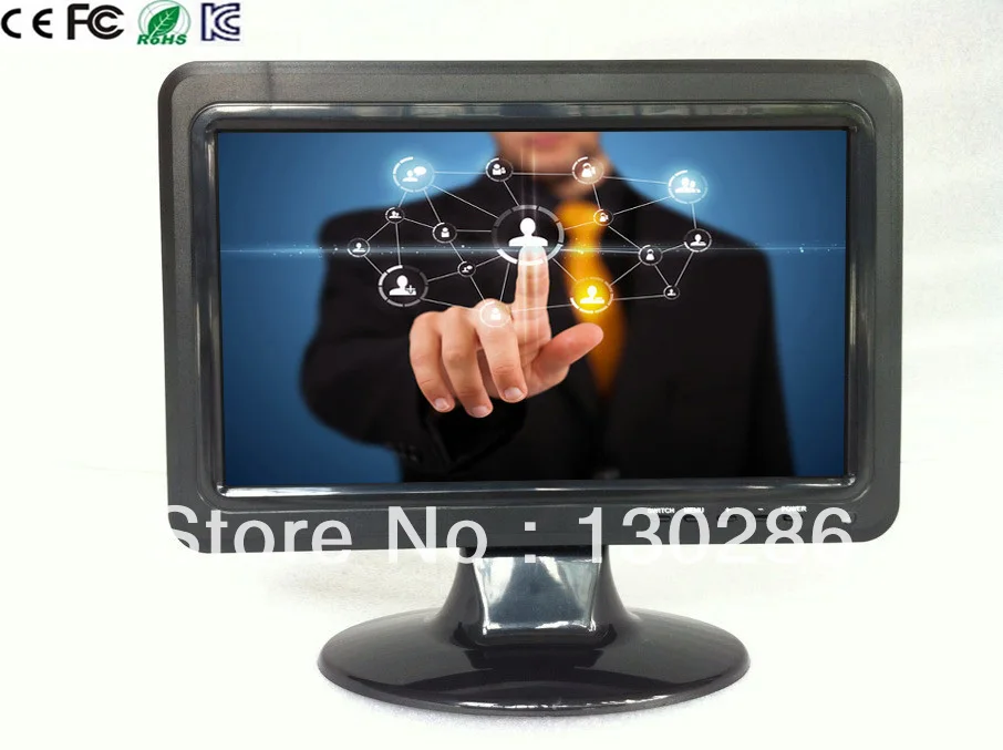 monitor touch screen 10 inch Hdmi LED Monitor HDMI/VGA/DVI/Touch (With ...