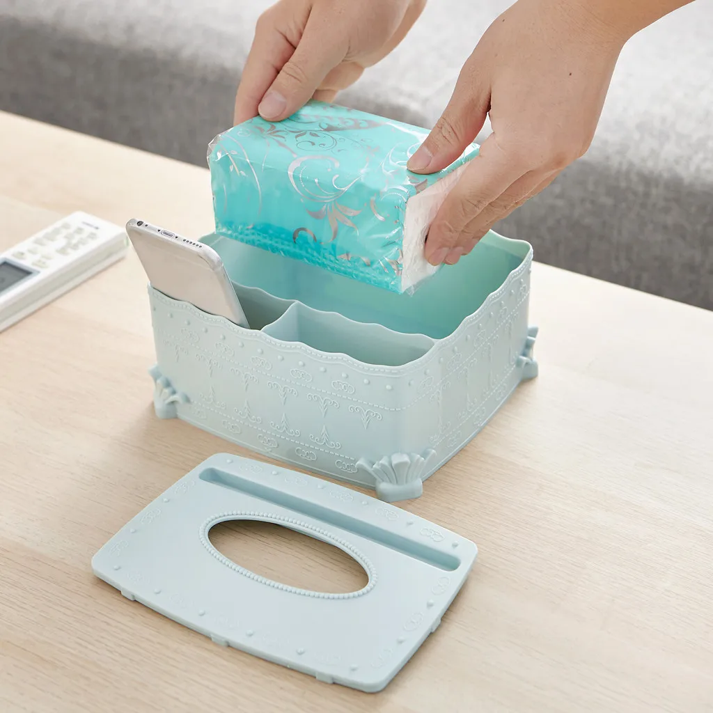 Housekeeping Multifunction Desktop Debris Storage Organizer Box For ...