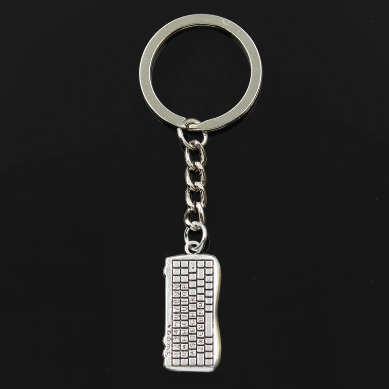 Keychain-14x31mm-Computer-Keyboard-Pendants-DIY-Men-Jewelry-Car-Key ...
