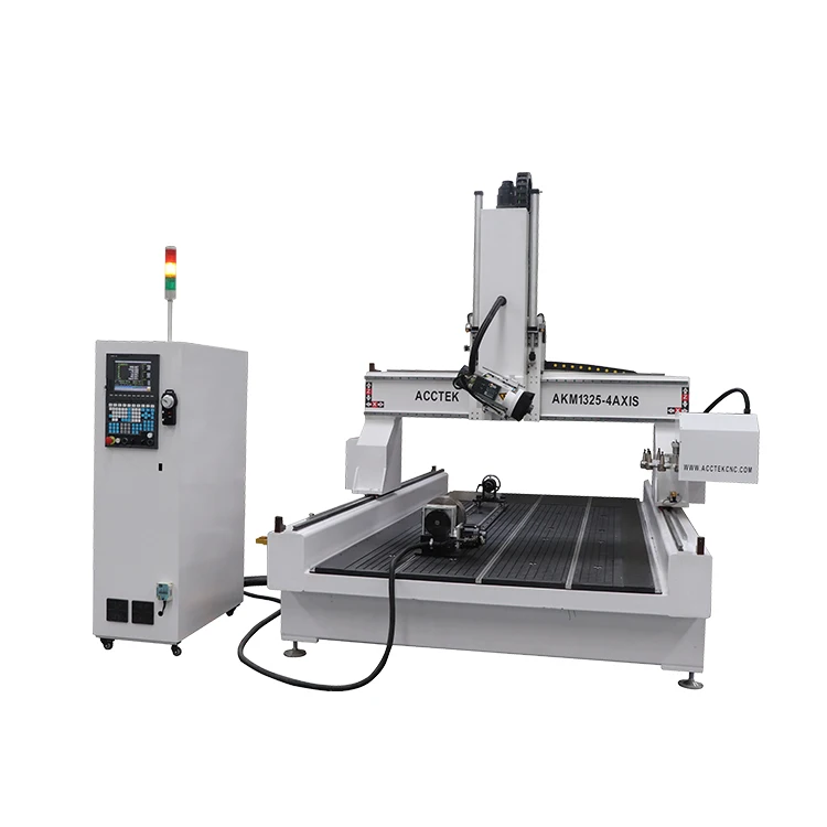 High-end configuration 3D Woodworking 5 Axis CNC Router, Milling ATC 5 ...