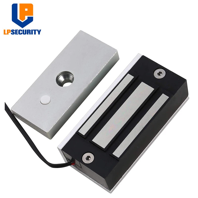 12v 24v 60kg Electronic Electric Magnetic Lock Fail Safe Em Locks ...