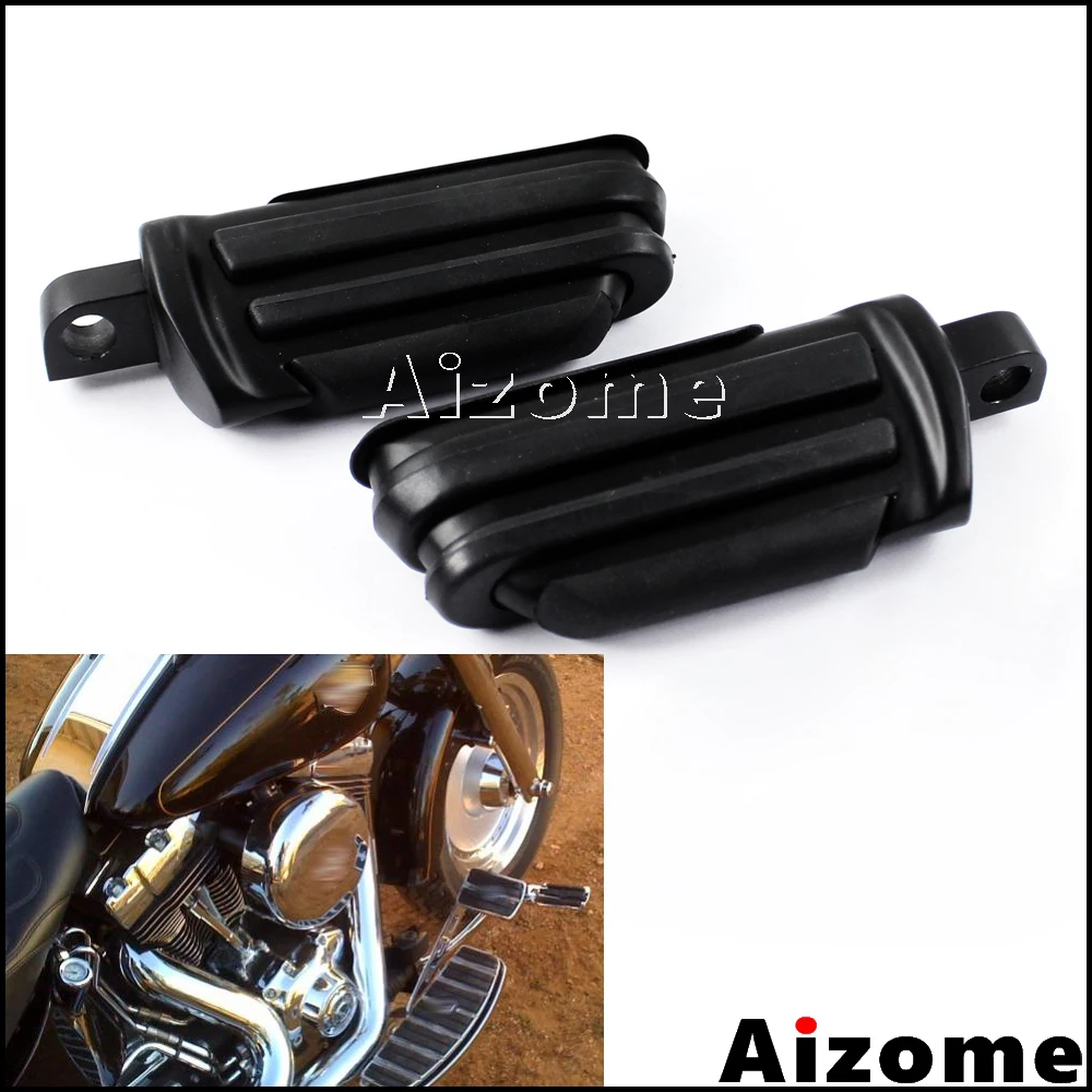 1pair Motorcycle Shifter Foot Pegs Highway Male Mount Footpeg Foot Rest ...
