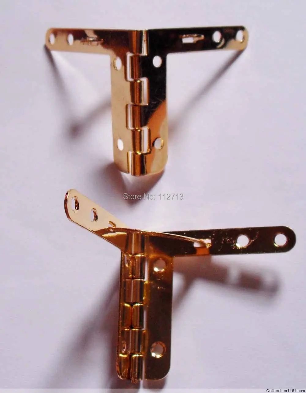 Hardware support extremely heavy box hinge imitation gold hinge ...