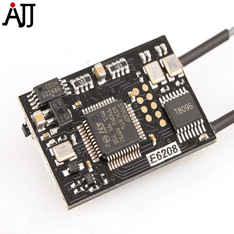 Elgaerx receptor de 2.4ghz e6208, placa de saída sbus compatível com ...