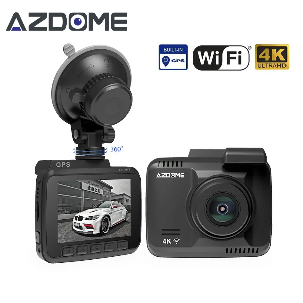 Prodotto - AZDOME GS63H 2.4" Car Dash Cam 4K 2880 x 2160P Dash Camera ...