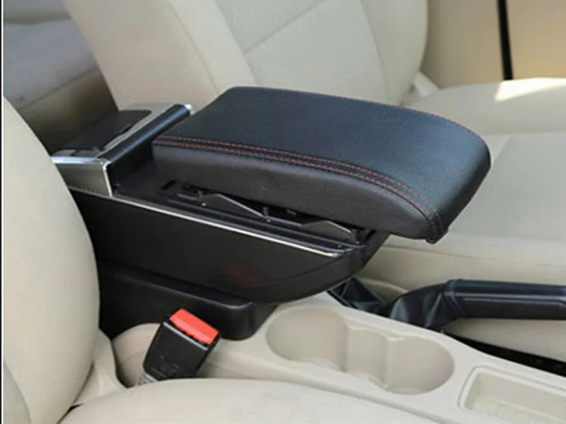 Original car armrest console box pvc leather kia rio K2 Furui Di maxima ...