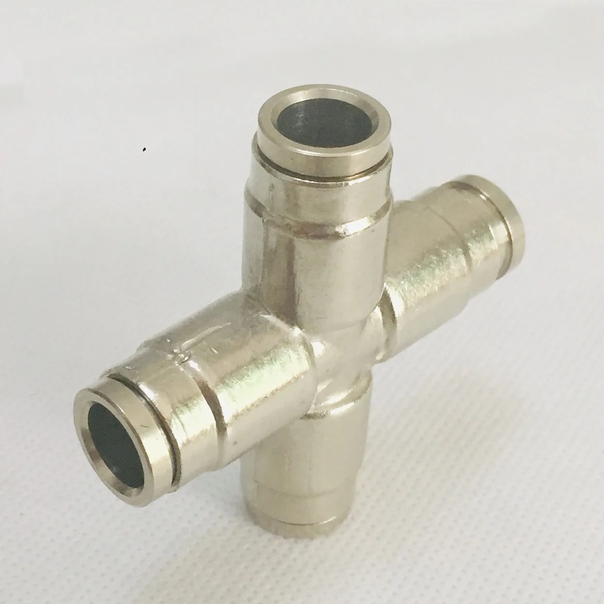 5pcs-pack-3-8-Quick-Coupling-Four-way-cross-connector-Slip-lock-Tee-for ...