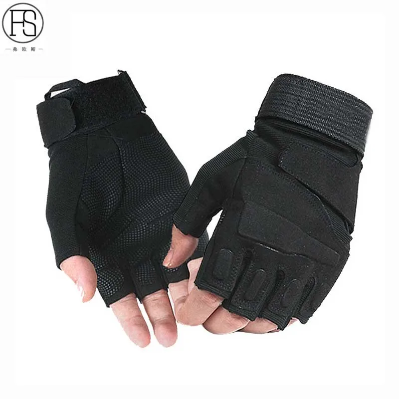 Military Tactical Gloves Outdoor Sport Combat Mittens Army Airsoft Full ...