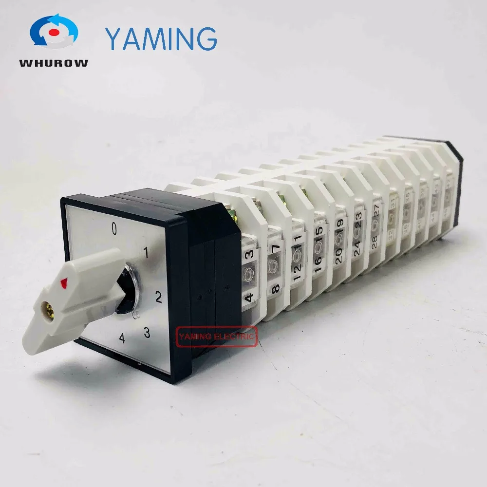 Yaming Electric LW12 16/12 Cam Switch Selector Changeover Rotary switch ...