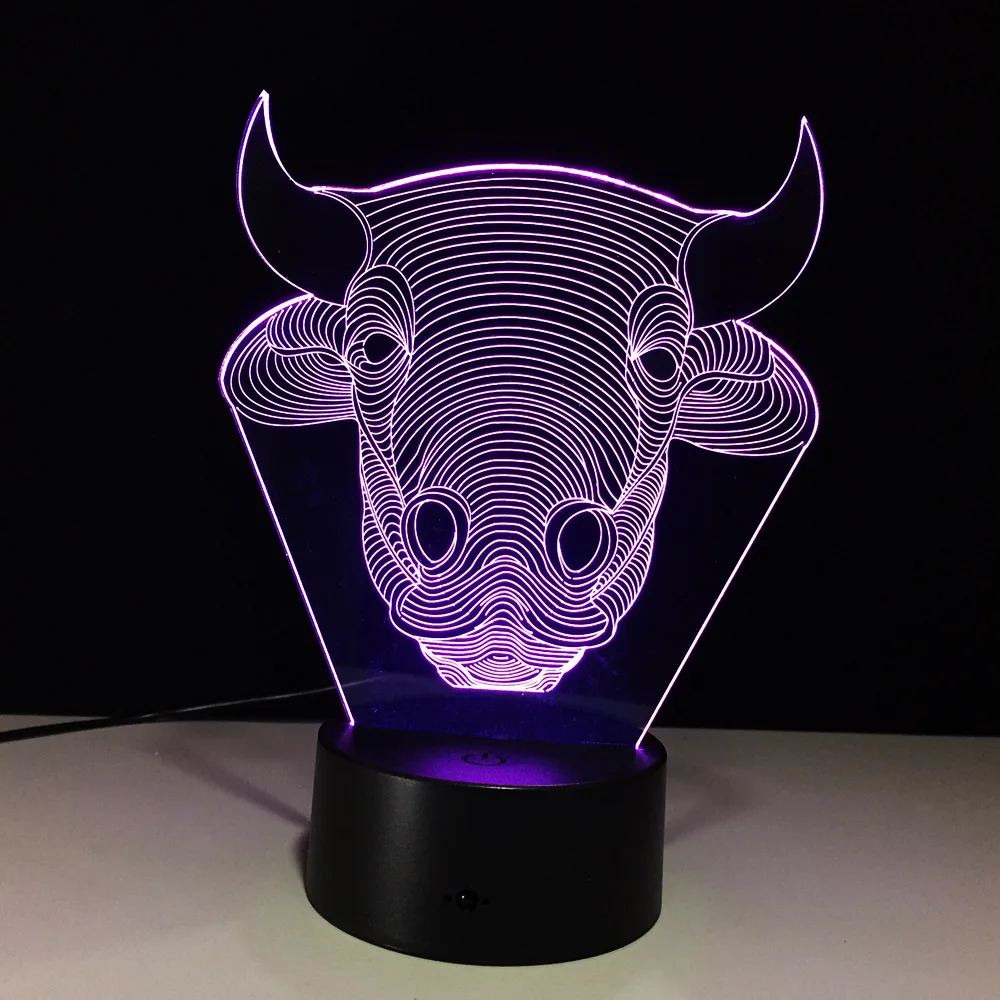 Novelty Usb Led 3d Lamp Creative Gifts For Valentines Day 3d Light ...