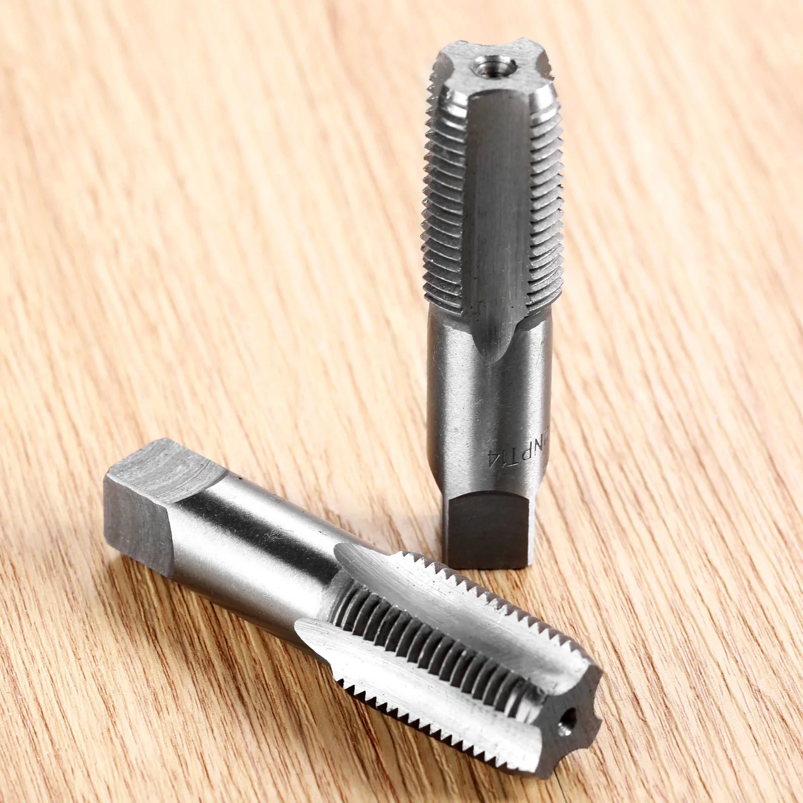 DRELD 1Pc HSS NPT1/2" 14 American Standard Taper Pipe Tap Machine Screw ...