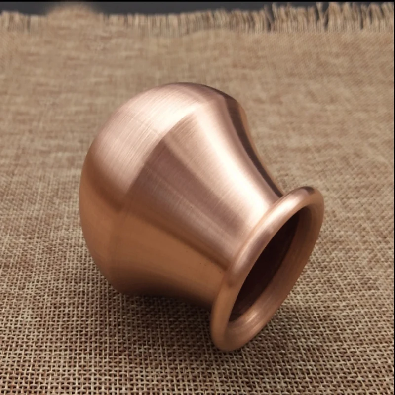 Mongolian Red Copper Fire Cups Therapy Body Cupping Massage Set ...