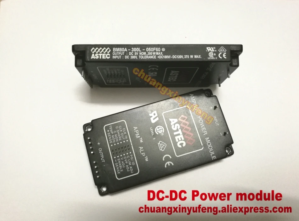 Astec Power Module Bm80a-300l-050f60 Dc300v-5v300w 60apower Module Step ...