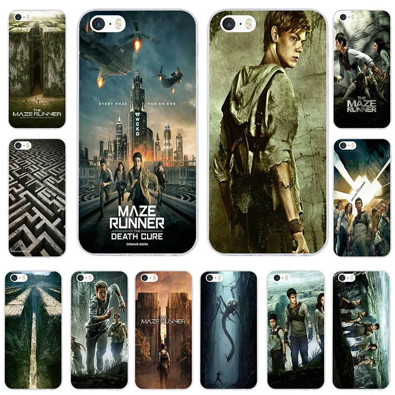 Hot Movie The Maze Runner Printed Soft TPU Mobile Phone Cases for ...