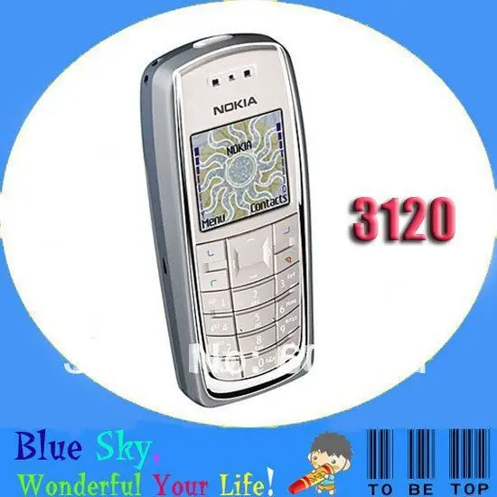 Russsian keyboard Nokia 3120 unlocked original mobile phone|nokia edge ...