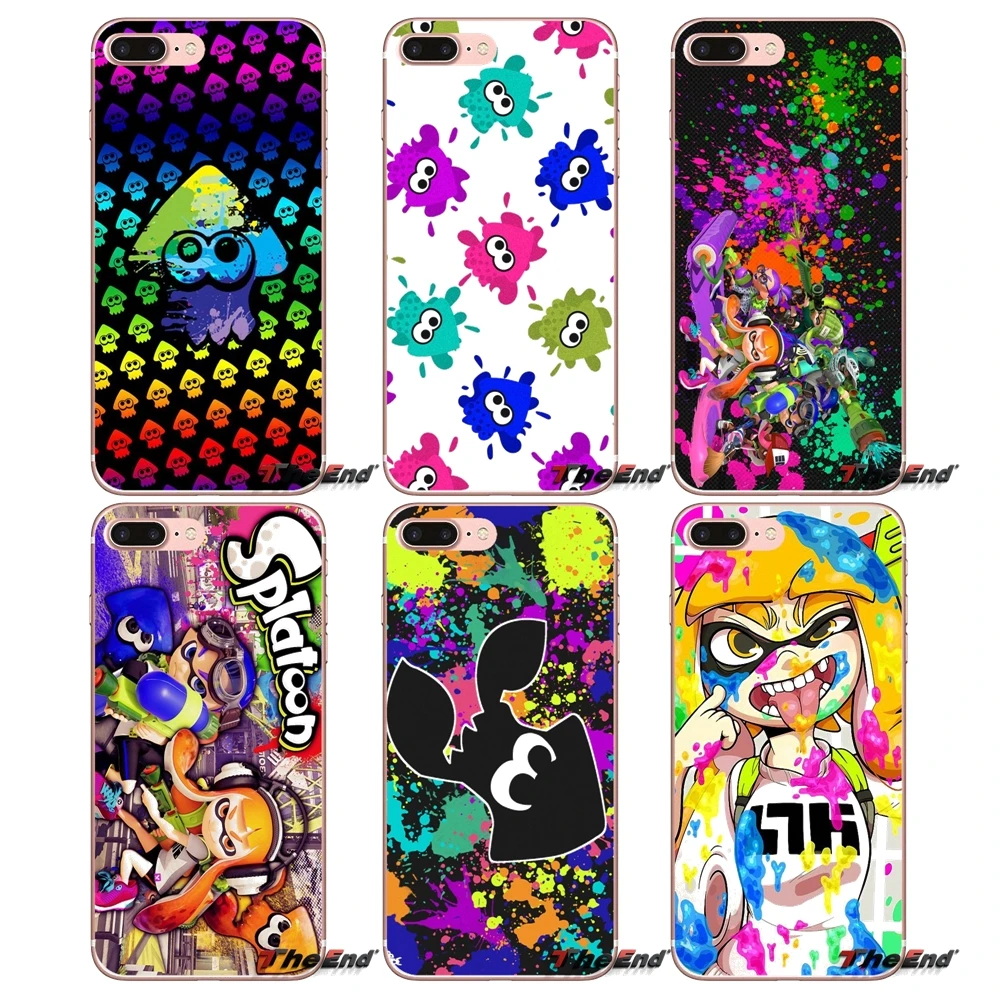 Squid Sisters Splatoon Art Silicone Case For Huawei Honor 7X V10 6C V9 ...