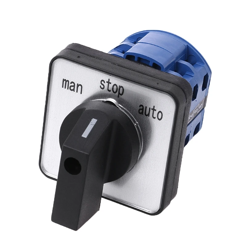 Electric 2/3/4 position 8 Rotary Terminals Rotary Cam Changeover Switch ...