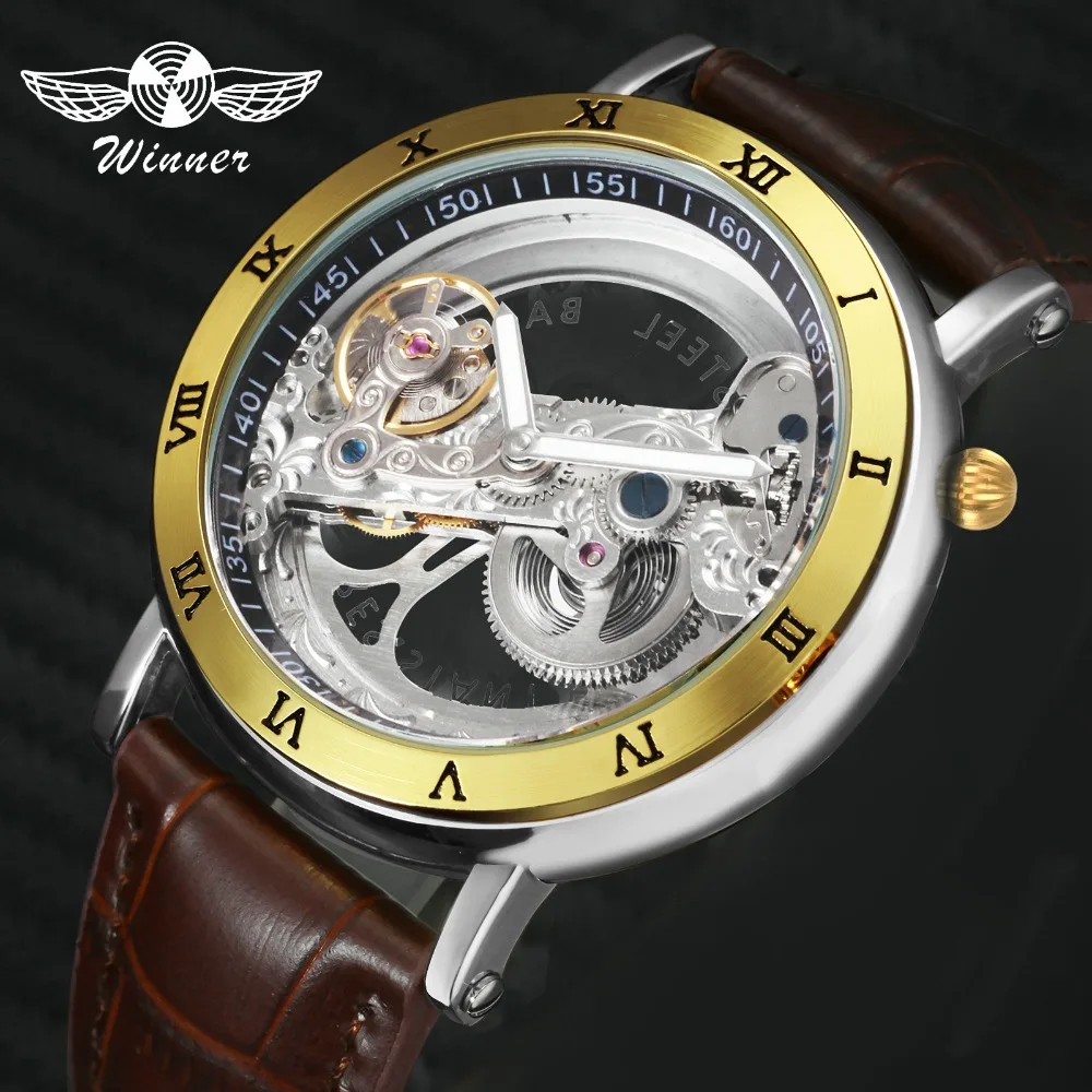 2019 Luxury Men Fashion Watches Mechanical Watch Automatic Golden ...