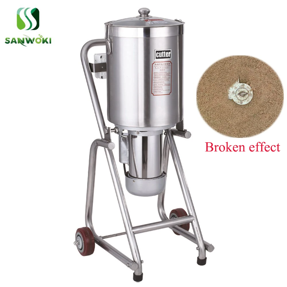 Commercial-Ginger-Garlic-chili-blender-Stainless-Steel-Fritter-Cutter ...