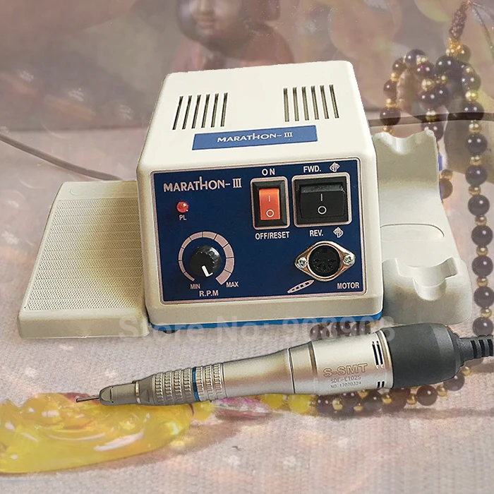 110V/220V 35K RPM Micromotor with DC 30V Straight Nose Cone E Type ...