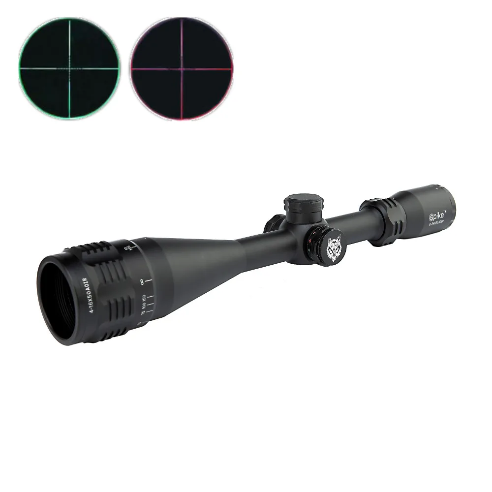 6-24x50a0ir Hunting Riflescopes Green/red Dot Illuminated Reticle Sight ...