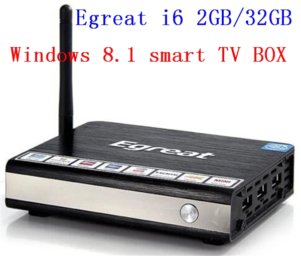 Egreat i6 Windows Mini PC Intel Atom Z3735F Quad Core CPU 2GB/32GB 2.4G ...