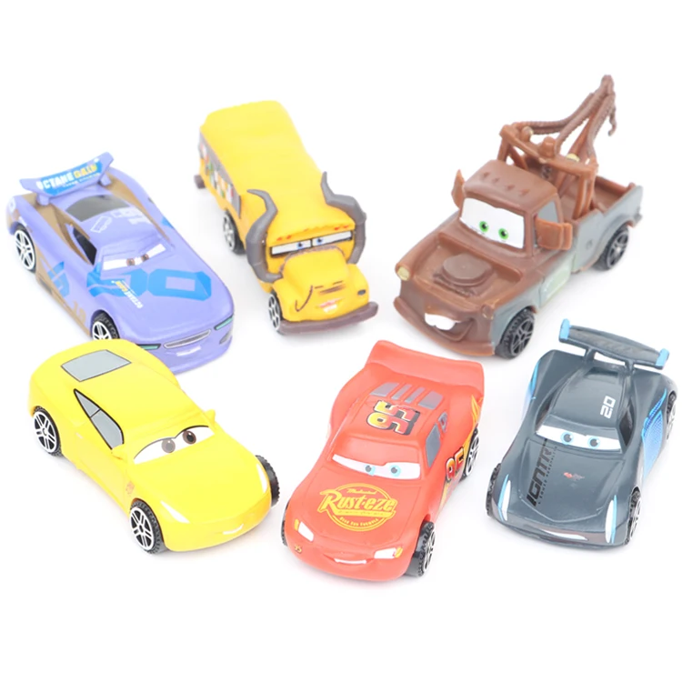 Disney-Pixar-Cars-3-6pcs-Lot-7cm-Figures-Mini-Pvc-Action-Figure-Model ...