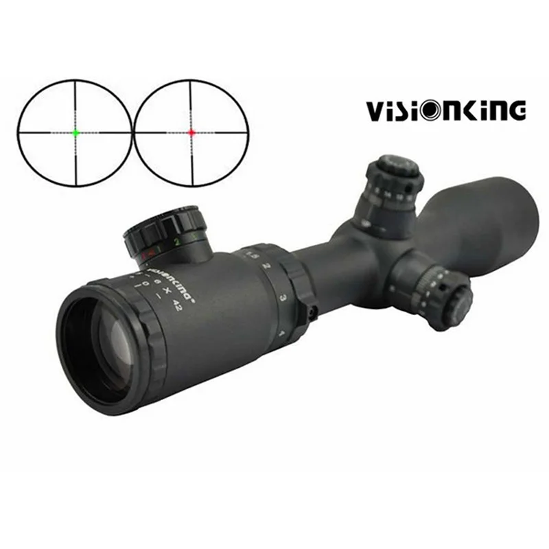 Visionking 1.5 6x42 Hunting Riflescope 30mm Tube Long Range IR Hunting ...