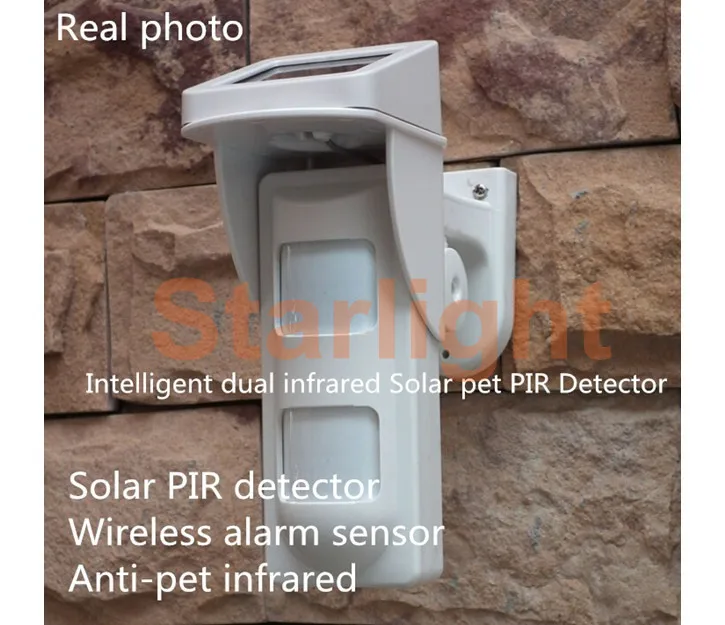 Wireless-Solar-Powered-pet-friendly-PIR-sensor-Outdoor-pet-immune ...